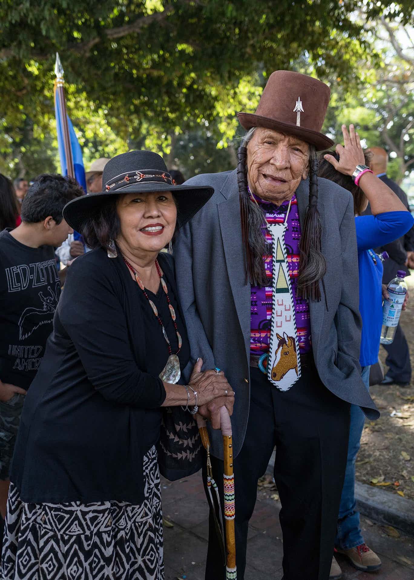 Procession of Nations at Indigenous Peoples Day – Fernandeño Tataviam ...